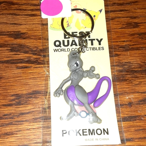 Pokemon | Accessories | Pokemon Mew 2 Keychain Charm New In Package ...